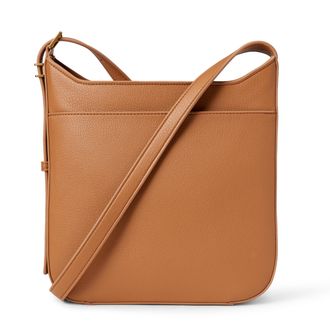 Amazon Essentials Damen Schlanke Umh&auml;ngetasche aus Kunstleder, Bronze, Einheitsgr&ouml;&szlig;e