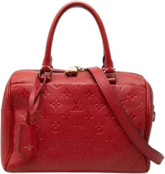 Louis Vuitton Pre-owned Speedy Bandouliere 25 - Femme - Pre-owned - Rouge - Taille: ONE Size