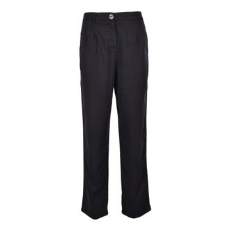 Twinset Chino Wide Hosen - - Trousers - Damen - Schwarzk - S