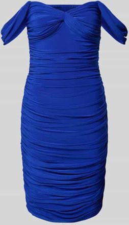 Norma Kamali Knielanges Kleid mit Raffungen