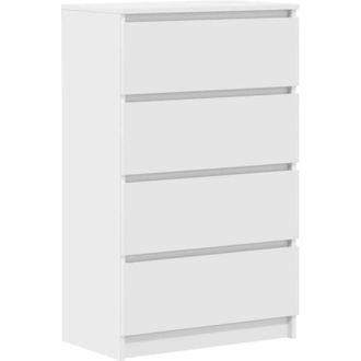 vidaXL Sideboard Wei&szlig; 60x35x98,5 cm Holzwerkstoff Vidaxl