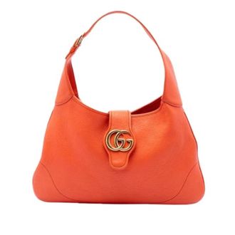 Gucci Pre-owned Aphrodite Schultertasche - - Pre-owned - Damen - Orange - ONE SIZE