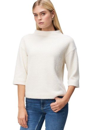 Zero Sweatshirt Damen mit Fischgr&auml;tmuster weiteres Detail