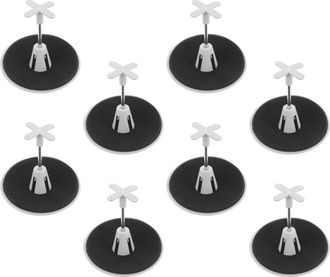 Hemobllo TOKIDNY 8 St&uuml;ck N&auml;hgarnrollenhalter aus Kunststoff Garnrollen Organizer mit Schwammsystem f&uuml;r N&auml;hmaschinenzubeh&ouml;r Spulenhalter zur Aufbewahrung von St