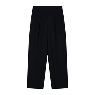 Emporio Armani Femme, Pantalons, Noir, Taille: 40 FR pantaloni poliestere