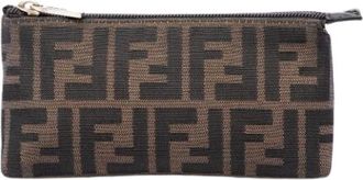 Fendi Pre-owned Toile sacs-fendi - Femme - Pre-owned - Brun - Taille: ONE Size