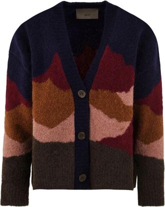 Akep Overview Cardigan - - Knitwear - Damen - Mehrfarbig - S