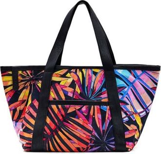 Desigual Tropical Beach Merida Rev Shopping Bag Jaune