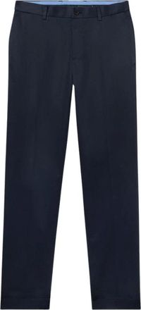 Brooks Brothers Homme, Pantalons, Bleu, Taille: W36 Chino Stretch Advantage Coupe Droite
