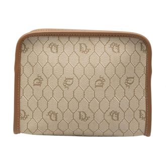 Dior Pochette doccasion - Femme - Pre-owned - Brun - Taille: ONE Size
