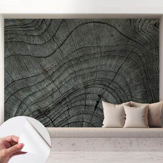 Tulup Carta Da Parati Autoadesiva - Impermeabile - Murale Da Parete - Decorazione Murale - Motivo Ad Anelli 208x146 Cm