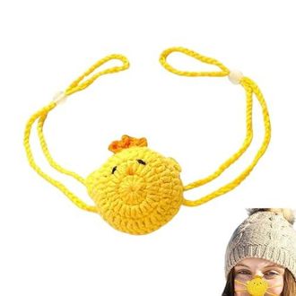 Generic Chauffe-nez dhiver - Protection nasale pour temps froid, r&eacute;glable, amusant, protection thermique douce, chauffe-crochet, housse de protection coupe-ve