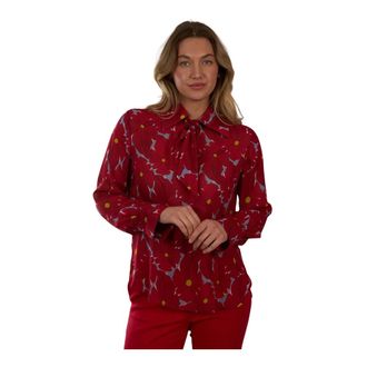 Luisa Cerano Damen, Blusen & Hemden, Rot, 2XLGr&ouml;&szlig;e