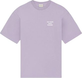 Dr&ocirc;le de Monsieur Homme, Tops, Violet, Taille: XL Le T-shirt Slogan Lavander