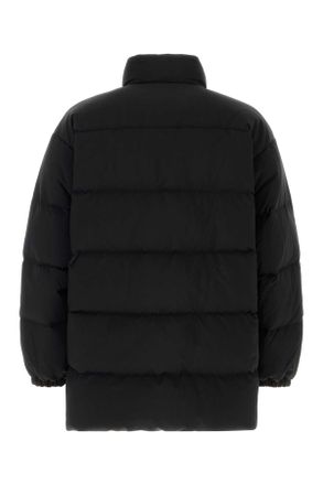 Jil Sander Mens Black Nylon Blend Down Jacket 001 Cappotti Coat