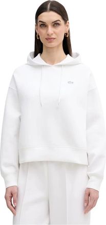 Lacoste Damen, Sweatshirts & Hoodies, Wei&szlig;, MGr&ouml;&szlig;e