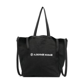 Maison Margiela Canvas Tote Bag - - Bags - Damen - Schwarzk - ONE SIZE