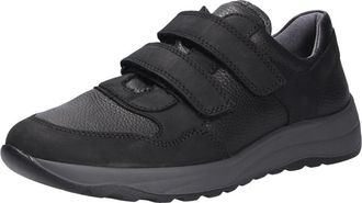 Waldl&auml;ufer Komfort-Hausschuh aus Nubukleder - - Shoes - Herren - Schwarzk - 41 EU