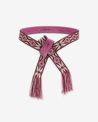 Isabel Marant Ceinture Etki - Femme - Rose-beige - Isabel Marant