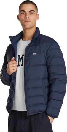 Tommy Jeans Herren Steppjacke Packable Down Jacket mit Rei&szlig;verschluss, Blau (Dark Night Navy), M