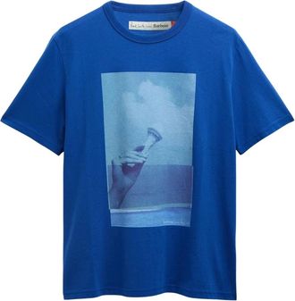 Barbour Homme, Tops, Bleu, Taille: S Scoop T-Shirt