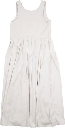 Max Mara Femme, Robes, Beige, Taille: 34 FR Moira Poplin Midi Dress