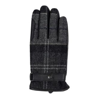 Barbour Newbrough Handschuh Wasserdicht Wolle Leder Handschuhe - - Accessories - Herren - Schwarzk - L