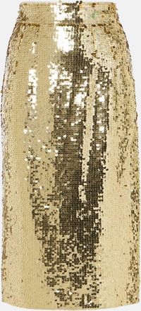 Dolce & Gabbana Midirock mit Pailletten