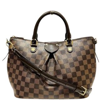 Louis Vuitton unisex, Pre-owned, Brun, Taille: ONE Size Sac &agrave; main Pre-owned Siena PM Damier