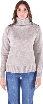 MC2 Saint Barth Philomene Rollkragenpullover - - Knitwear - Damen - Beige - M