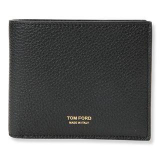 Tom Ford Homme, Accessoires, Noir, Taille: ONE Size Portefeuille Bi-fold