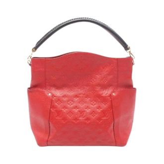 Louis Vuitton Pre-owned Bagatelle Monogram Empreinte Umh&auml;ngetasche - - Pre-owned - Damen - Rot - ONE SIZE