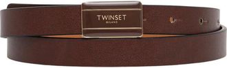 Twinset Ceinture classique - Femme - Accessoires - Brun - Taille: XL