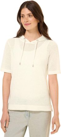 Cecil Damen Strukturshirt mit Kapuze
