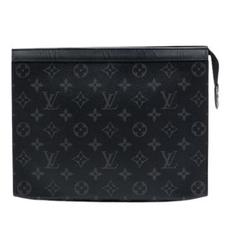 Louis Vuitton Pre-owned Monogram Eclipse Clutch - - Pre-owned - Herren - Schwarzk - ONE SIZE