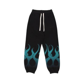 Vision Of Super Flames Leichte Trainingshose - - Trousers - Herren - Schwarzk - XL