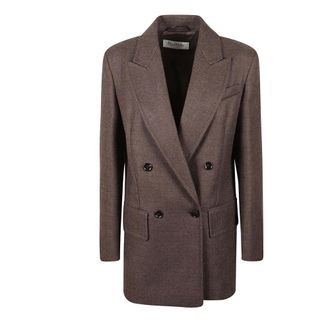 Max Mara Mxspulvino - Femme - Vestes - Gris - Taille: 34 FR