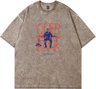 Generic Alexander Eder Quer durch die Bank Tour 2026 T-shirt vintage en coton d&eacute;lav&eacute;, 03, XXL