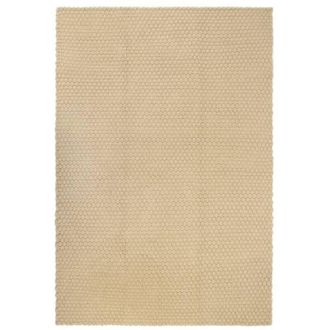 vidaXL Teppich Rechteckig Natur 160x230 cm Baumwolle - Vidaxl