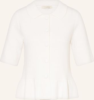 Lilienfels Lilienfels Strickjacke Mit 3/4-Arm Und Cashmere weiss