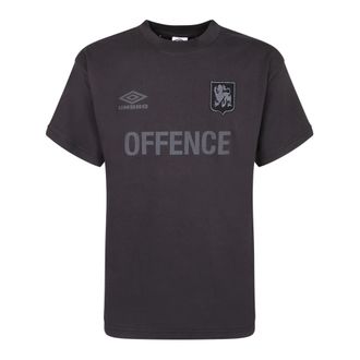Umbro T-Shirt mit Logo-Print - - Sport - Herren - Schwarzk - S