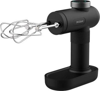 Cecotec Tragbarer Stabmixer PowerTwist Battery, 50 W, Mixen und Kneten, wiederaufladbar über USB, 40 Minuten Laufzeit, 5 Geschwindigkeitsstufen und Turbo-Funk