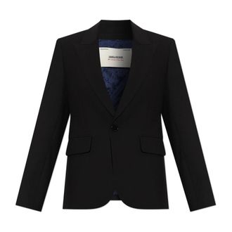 Zadig&Voltaire Femme, Vestes, Noir, Taille: 32 FR Vavy Blazer