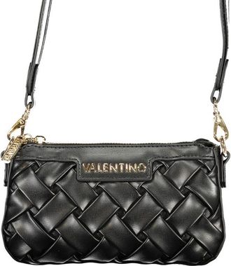 Mario Valentino Mario Valentino Nero Poliuretano Damenhandtasche mit verstellbarem Schulterriemen