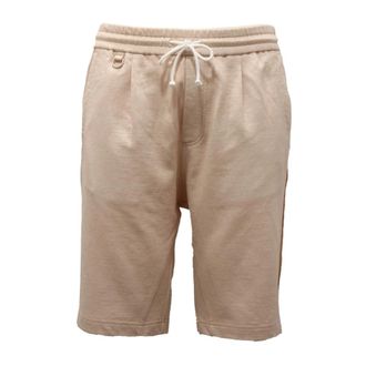 Paolo Pecora Homme, Shorts, Beige, Taille: L Shorts Bermuda en Lin