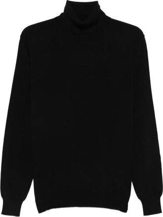 Cenere GB pull à col roulé - Noir