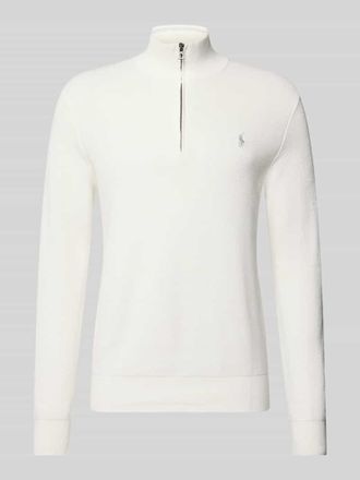 Polo Ralph Lauren Regular Fit Troyer mit Label-Stitching