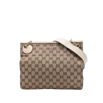 Gucci Sac bandouli&egrave;re Eclipse Pre-owned - Femme - Pre-owned - Beige - Taille: ONE Size