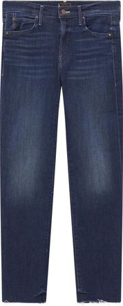 Mother Femme, Jeans, Bleu, Taille: W27 Jeans Slim-fit
