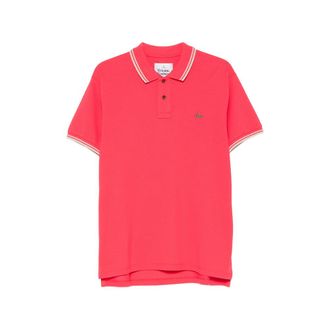 Vivienne Westwood Classic Embroidered-detail Cotton Polo Shirt